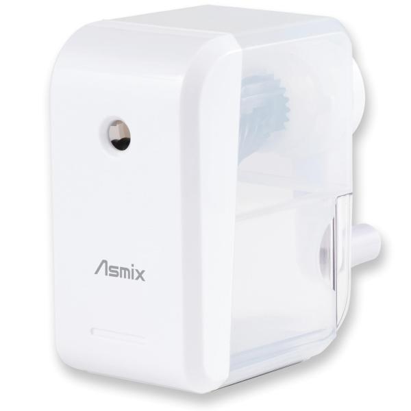 ・鉛筆を差し込むだけで、固定して削れる。レバーがないので指を挟まない。らくらく安心♪・【太さ調整機能】場面に合わせて、3段階に削れる。(ほそい→ふつう→ふとい)・【削りすぎ防止】削り上がるとハンドルが空回りするので、ムダに削ることを防止しま...