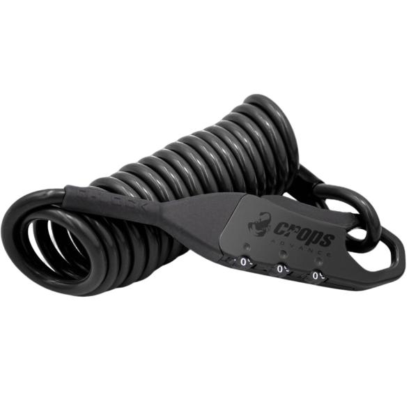 ・ロック方式：3桁ダイヤル・ケーブル：5mm × 1800mm・ヘッドサイズ (W×D×H)：121 × 29 × 11mm・重量：148g