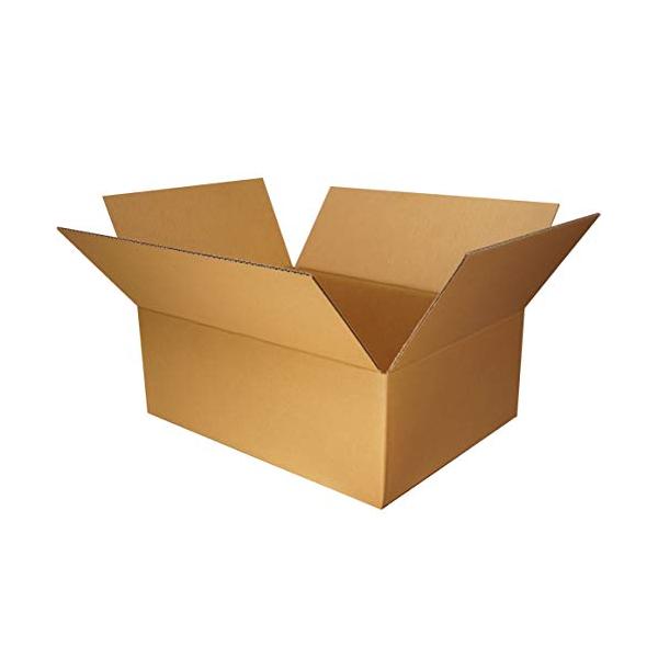 ・日本製の段ボール箱・梱包、収納、保管などに便利・サイズ： 外寸W 33×D 25×H 13 cm ／ 三辺合計：71cm（宅配便80サイズ）・《セット枚数》 5枚　《段ボールの厚さ》 0.3cm・ビニール袋に入れてお届けいたします