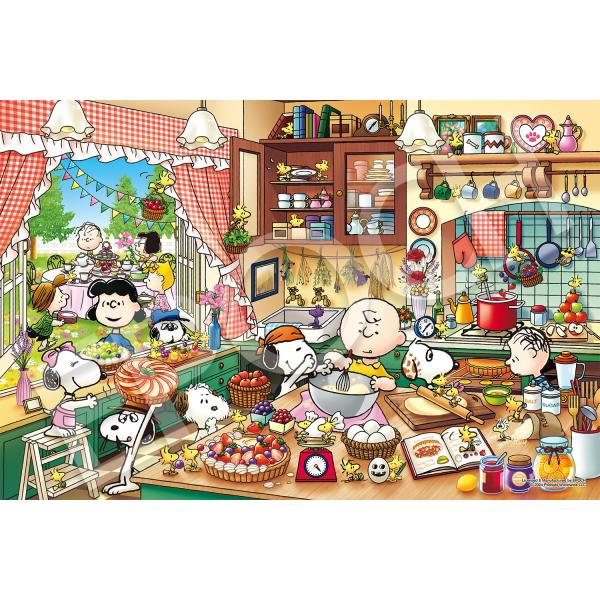 ・ピース数：1000・完成サイズ：50×75cm　対応パネルナンバー：10・1000ピースのジグソーパズル！商品を完成させると50×75cmになります！（パネルNo.10）・(C) 2024 Peanuts Worldwide LLC