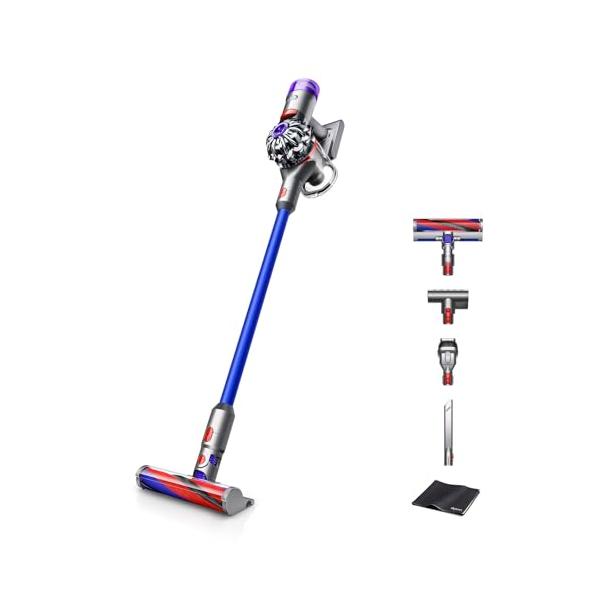 2)V8: スリムモデル (ブルー)ブルー: クリーニングクロス付き/通常品/SV10K EXT BU AM・SetName:3)V8 Slim: 2.15kg ミニモーターヘッド＋隙間ノズル付(ブルー)・パッケージ個数:1・コンパクト設計...