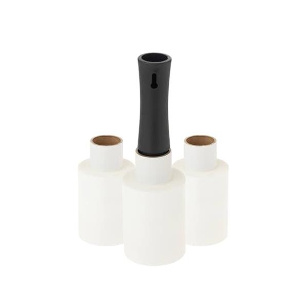 ホルダー+ラップ3個ホワイト/-/-・Color:ホワイトStyle:ホルダー+ラップ3個・パッケージ個数:1・用途：商品の区別、新聞・雑誌、段ボールの梱包や部品・パーツのまとめ、商品の保護・梱包、長物の荷崩れを防ぐなど・フィルムサイズ：幅...