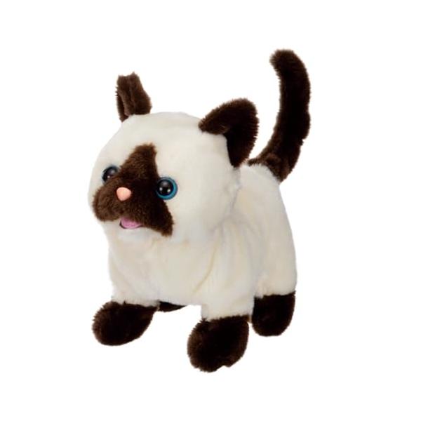 シャム-/-/3327-4・Style:シャム・ゆっくり歩く→鳴いてから素早く歩く→鳴きながらしっぽをまく を繰り返します。・対象年齢:3歳以上・単3電池2本使用(別売)・(C)2013 2023IWAYA CORP.