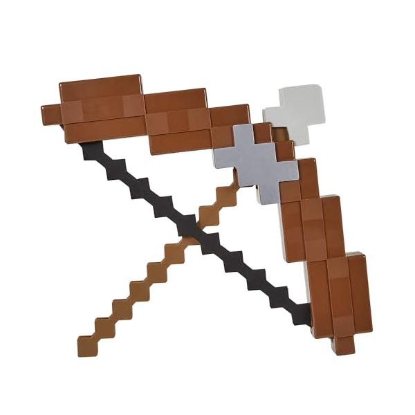 【4】弓矢 2025モデル/-/JDJ04・パッケージ個数:1・【内容】マインクラフトのピクセル化された弓矢は、ゲームの世界を再現した本物そっくりの９つのサウンド付き。 弓弦を引くと、「キーッ！」という音で反応してまるで本物そっくり。創造力...