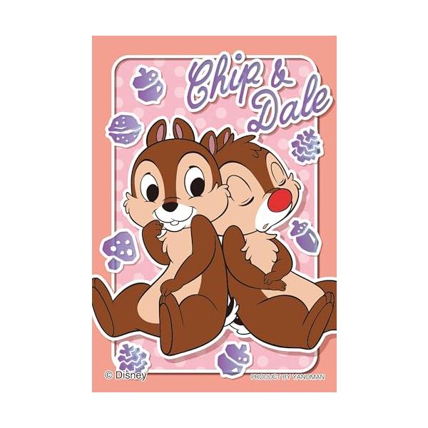 お昼寝中/チップ&amp;デール-/パズル/70-07・Size:パズルStyle:お昼寝中/チップ&amp;デール・70ピース/紙製パズル・手のひらサイズの小さなパズル（完成サイズ：5.9×8.6ｃｍ）・簡単に持ち運べるスリーブ付属！さら...