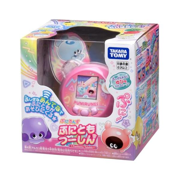 ピンク/-/Takara Tomy Punilunzu Punitototsu Shin・Color:ピンク・(C) TOMY・単4形アルカリ乾電池3本使用(電池は別売です。) ※電池はアルカリ乾電池をご使用ください。