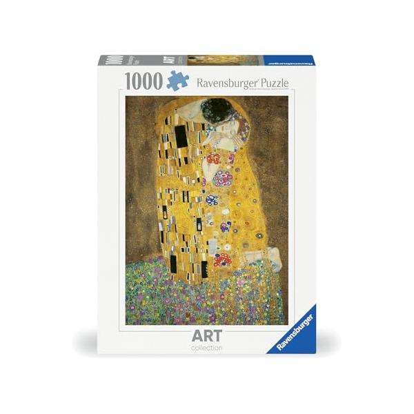 クリムト「 接吻」1000ピース/-/12000066・Color:クリムト「 接吻」1000ピース・パッケージ個数:1・完成サイズ：70ｘ50 cm・クリムトの名作「接吻」を再現した1000ピースジグソーパズルです。・金色に輝く繊細なデザ...