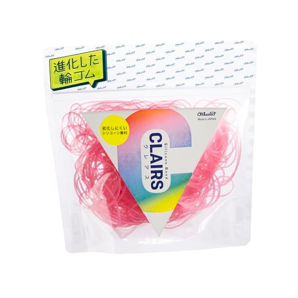 ピンク ( 桃 )/＃１６/GGS-N-30PK・Color:ピンク ( 桃 )・パッケージ個数:1・いつもの輪ゴムを彩りゆたかに、楽しく・かわいく、オシャレに使っていただきたい！・【紫外線(UV)に強い】・【キレイな透明感】・【劣化しにく...