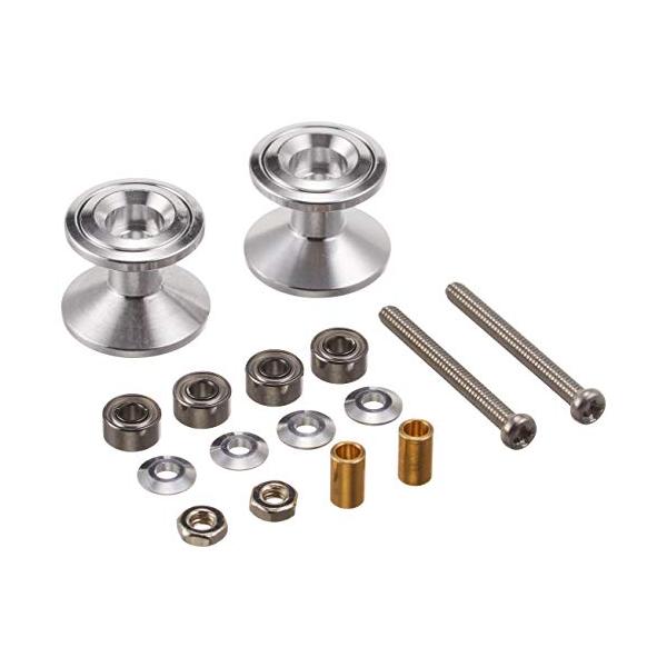 -/12ミリメートル/15398-000・パッケージ個数:1・ミニ四駆グレードアップパーツ・13mmと12mmのローラーを一体化したアルミ製ローラー・スタビライザー効果を発揮して転倒を防止・ミニ四駆PRO、ミニ四駆各車で使用可能・アルミ製一...