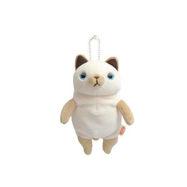 もちねこシャム/ミニ/MONE-0088S・Color:シャムSize:ミニ・【とろけるような肌触り】ふわふわでもっちもち♪とろけるようなやみつき触感のもちねことその仲間たち。ずーっと触っていたくなっちゃうような、むっちりもっちりな生地感で...