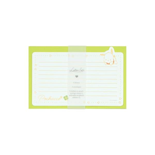 ポチャッコ/-/446475・Color:ポチャッコ・本体サイズ：便せん:約幅15.3×奥行0.1×高さ9.8cm封筒:約幅16.5×奥行0.1×高さ10.3cm宛名シール:約幅12×奥行0.1×高さ9cm。主な材料・原料：紙・便せんに華や...