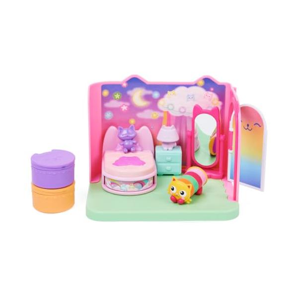 ベッドルームセットベッドルーム/-/-・Color:ベッドルーム・Spin Master LogoTM Spin Master Ltd. All rights reserved. DreamWorks Gabby's Dollhouse (...