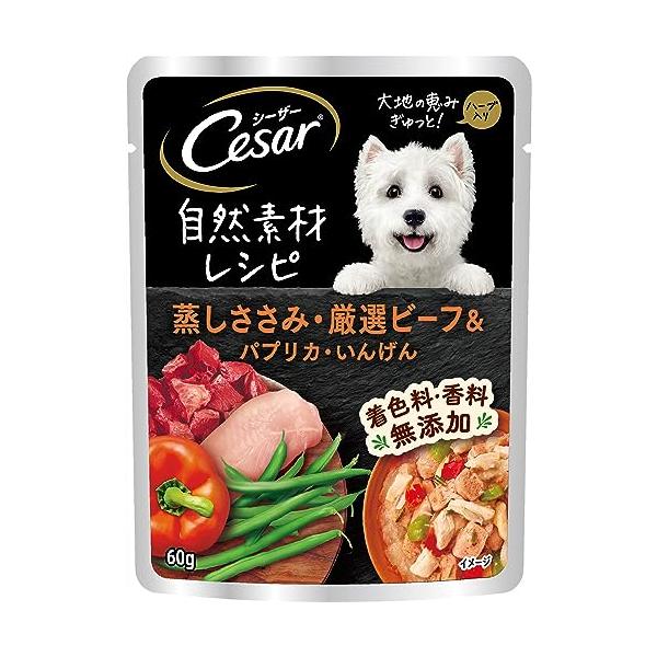 -/60g×16袋/-・Size:60g×16袋・自然素材をたっぷり使用してとびきりの「おいしさ」と「素材」にこだわったウエットフード・着色料・香料不使用の無添加ナチュラルフード・平飼いで育った鶏の良質なささみに、厳選したビーフとパプリカ・...