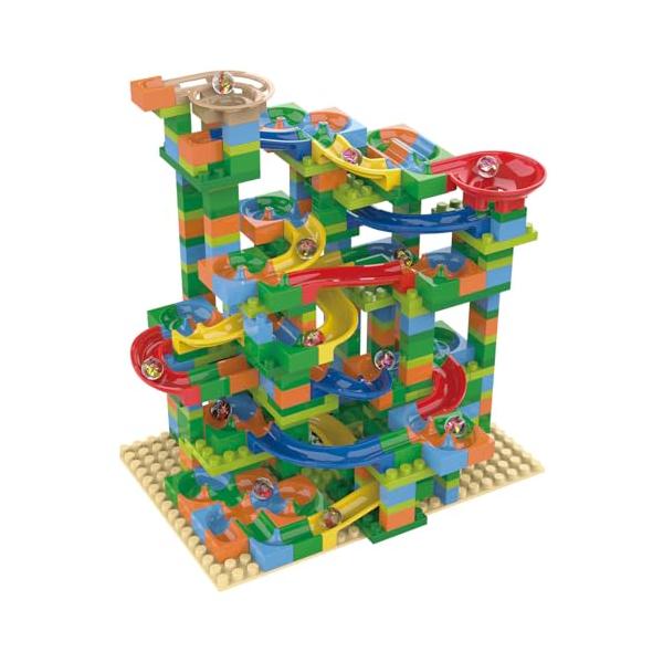 402pcs・Style:402pcs・組み立てながら“考える力”と“手先の器用さ”が自然と身につく・大容量で超本格派！自由に組み立て＆拡張自在！・空間認識・集中力・創造力の知育要素満点！・プレゼントにも喜ばれる大ボリュームのビー玉コースタ...