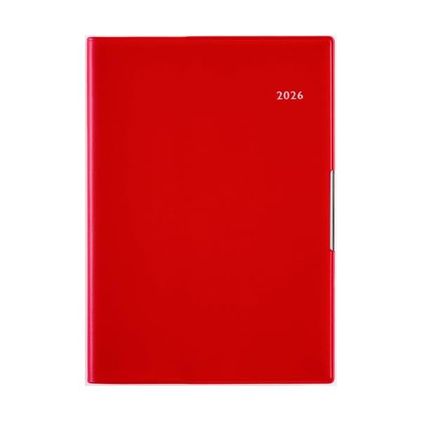 モーヴピンク(週間バーチカル)2026年/-/242・Color:モーヴピンク(週間バーチカル)2026年・パッケージ個数:1・【商品詳細1】サイズ：幅13.4×高さ18.9cm　　【記入欄】●月間ページ…ブロック式　●週間ページ…バーティ...