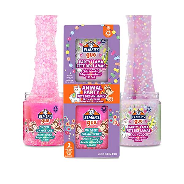 ピンク/フリーサイズ/2162070・パッケージ個数:1・ふたを開ければすぐに遊べるエルマーズのプリメイドスライムです。・出来上がったスライムにビーズのトッピングが混ざった、小鹿とラマをイメージした「オーディア！」「パーティーラマ」の２個セ...