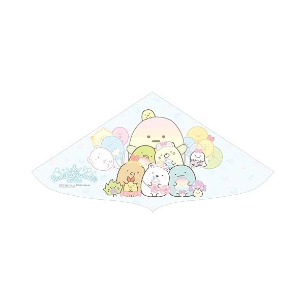 すみっコぐらしブルー/-/U-14148・Style:すみっコぐらし・製品サイズ:(約)幅112×奥行0.5×高さ57cm・製品重量:(約)0.06kg・材質:シート/PE、横棒/グラスファイバー、縦棒/ABS、糸巻/PP、糸/ポリエステル...