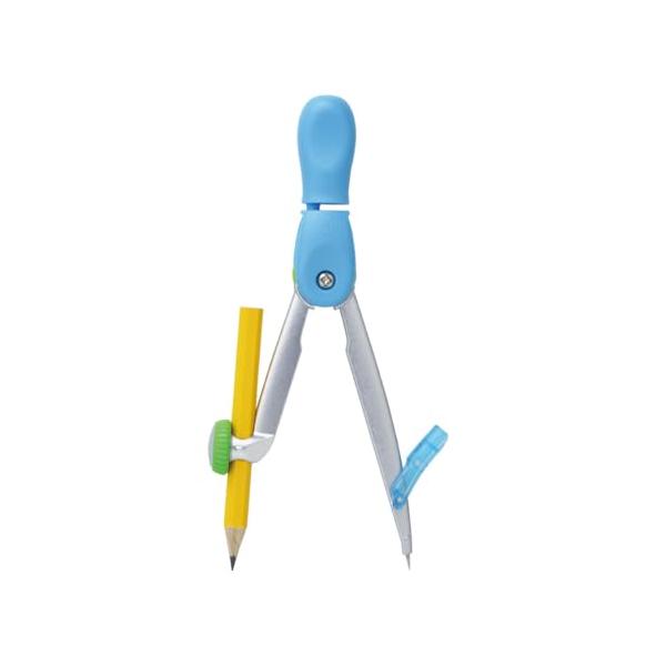 えんぴつ用ブルー/-/SK-1005-B・Color:ブルーStyle:えんぴつ用・パッケージ個数:1・小学生必見！超カンタン 特許技術デル・クルヘッドで、つまんで・くるんと・まわすだけ！・【サイズ】本体：30×160×18mm、パッケージ...