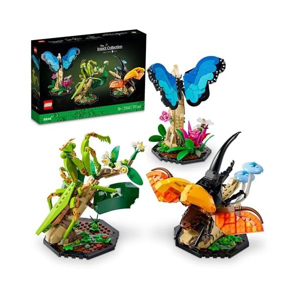 昆虫コレクションマルチカラー/-/21342・Style:昆虫コレクション・パッケージ個数:1・レゴアイデア 昆虫コレクション(21342) ? 今にも動きだしそうな3種類の昆虫を組み立てて生命の神秘を実感しましょう・モルフォチョウ(Mor...