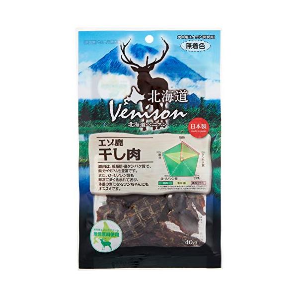 マルチカラー/40グラム (x 1)/-・Size:40グラム (x 1)・パッケージ個数:1・本体サイズ (幅×奥行×高さ) :14.5×2×24.5cm・内容量:40g・原産国:日本・原材料:エゾ鹿肉・D-ソルビトール・グリセリン・リン...