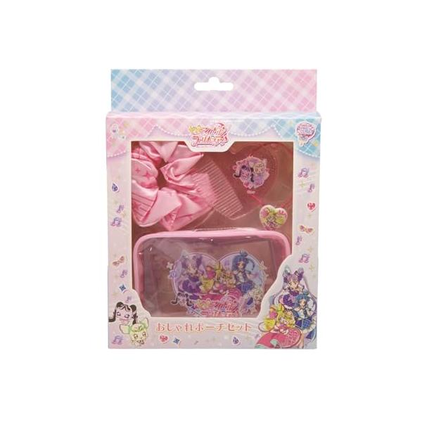 セット内容: ヘアゴム コーム シュシュ ポーチ・(C)ABC-A・東映アニメーション