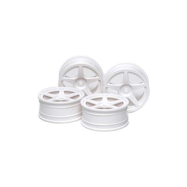 ホワイト/-/300053471・パッケージ個数:1・TAMIYA 53471 m-narrowホワイト5-spokeホイール  53471・機能を備えています。 5スポーク型の設計、います。カラー:白・内容は以下の通りです。 4 m 5ス...