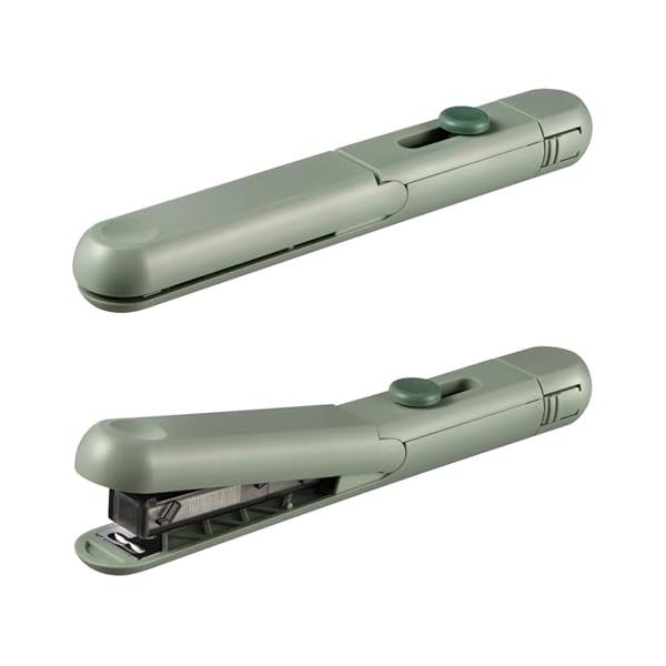 オリーブグリーンオリーブグリーン/-/HD-10SK/G・Style:オリーブグリーン・パッケージ個数:1・本体サイズ：W21×D148×H19(使用時32)mm・カラー：オリーブグリーン・とじ枚数：10枚　※PPC用紙64g/m2（55k...