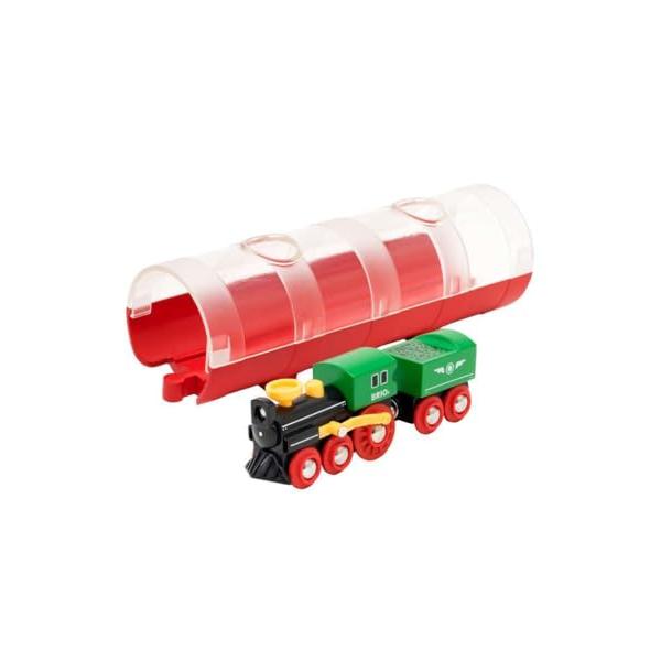 情景パーツスチームトレイン &amp; トンネル/23 x 15 x 8 cm/33892・Color:スチームトレイン &amp; トンネル・パッケージ個数:1・クラシックな蒸気機関車です。・車輪の動きに合わせて黄色のパーツが動きます。・...