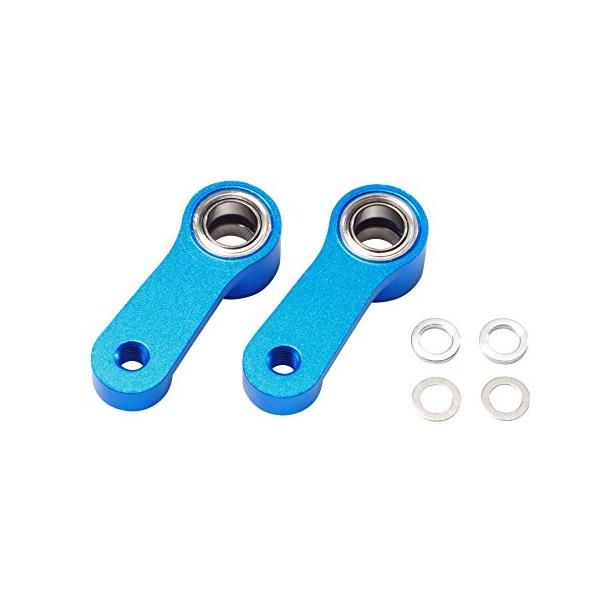 -/-/54704-000・パッケージ個数:1・キット標準の樹脂製ステアリングアーム (A4パーツ)に換えて使用。・850ベアリングを圧入したアルミ切削製アームがガタのないシャープな作動を生み出し、高速走行時のハンドリング精度を高めます。・...