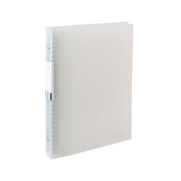 クリア/B5/LN41T・Size:B5Color:クリア・パッケージ個数:1・【サイズ】B5（222×249×27mm）・【穴数】26穴・【リーフ収納目安】140枚・【仕様】 各表紙裏収納ポケット付き・【重量】260ｇ
