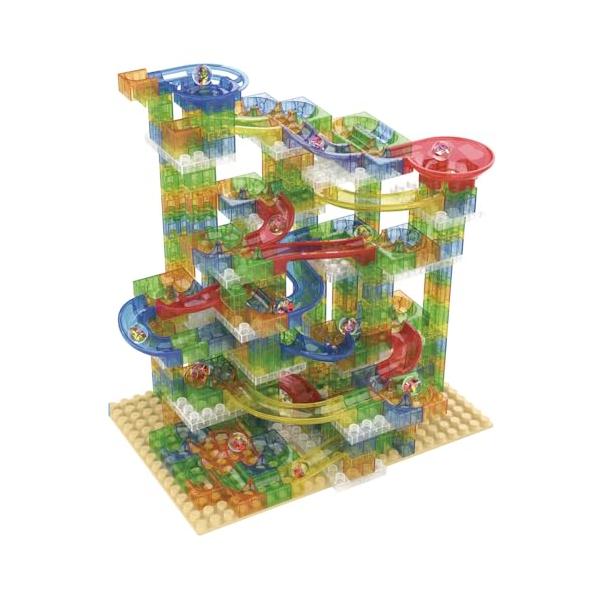 クリア402pcs各色クリア/-/-・Style:クリア402pcs・透明なクリアパーツでビー玉の観察も楽しい！・402ピースの大容量で超本格派！自由に組み立て＆拡張自在！・空間認識・集中力・創造力が身につく知育要素満点！・誕生日・クリスマ...