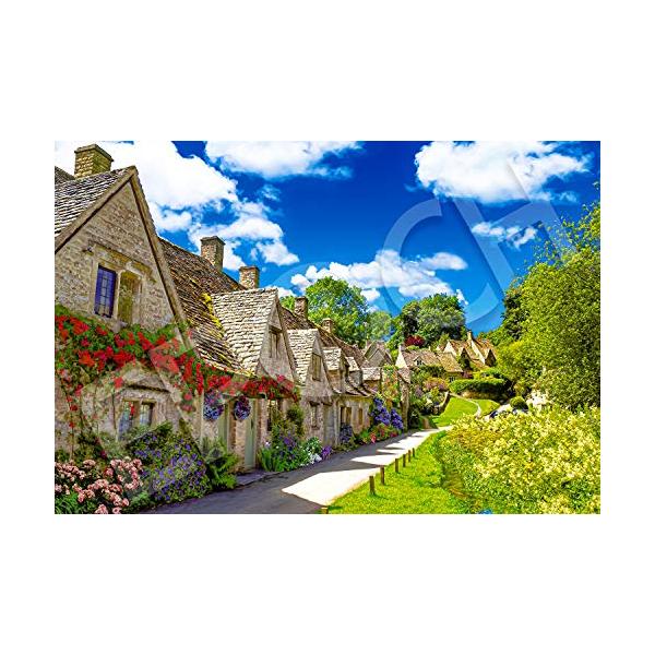 1053スーパースモールピースはちみつ色の町 コッツウォルズーイギリス/26×38cm/31-033・Color:はちみつ色の町 コッツウォルズーイギリスStyle:1053スーパースモールピース・省スペースだけど組み応え抜群のスーパースモ...
