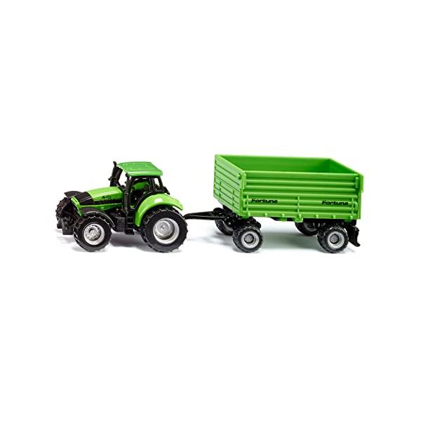 DEUTZ-FAHRトラクター 4輪トレーラー付き/-/2011170・Color:トラクター 4輪トレーラー付きStyle:DEUTZ-FAHR・パッケージ個数:1・毎日の農場仕事に欠かせないコンビ・※予告なく商品の仕様が変更になる場合が...