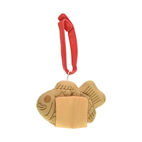 ぱりぱり たいやき-/ワンサイズ/-・Style:ぱりぱり たいやき・サイズ ：パッケージ　約W150×D30×H200mm・材質 　本体：ポリエステル　面ファスナー、ひも：ナイロン