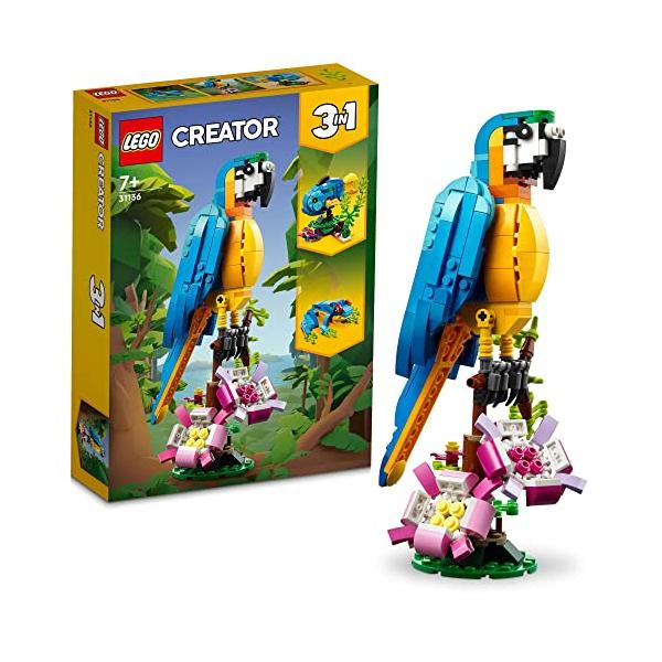 コンゴウインコマルチカラー/-/31136・Style:コンゴウインコ・パッケージ個数:1・3in1セット ? コンゴウインコ(31136)を魚とカエルに組み替えられ、お子さまは鬱蒼とした熱帯雨林をかき分ける探検家になりきって遊べます。(対...