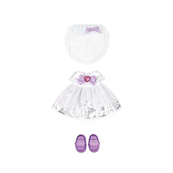 4_ホワイトドレス/1 x 15 x 15 cm; 140 g/1851612・Color:4_ホワイトドレス・豪華な箔押しのホワイトドレス