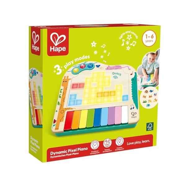 -/-/E0635・PatternName:E0635 光る! ピクセルアートピアノ・対象年齢:1歳以上