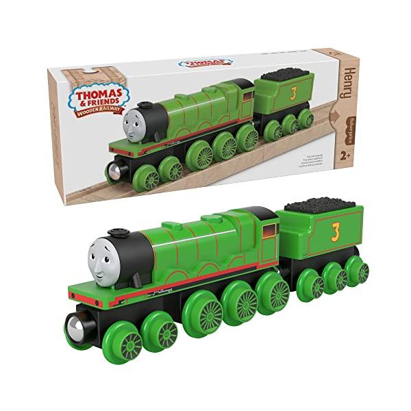 【1】ヘンリー【5】ヘンリー/小/HBK18・Color:【5】ヘンリー・パッケージ個数:1・【内容】緑色のボディが自慢で汚れたりするのが大嫌い。森が好き。きかんしゃトーマスの木製シリーズは、そのぬくもりあふれる手触りと丈夫な作りで世界中の...