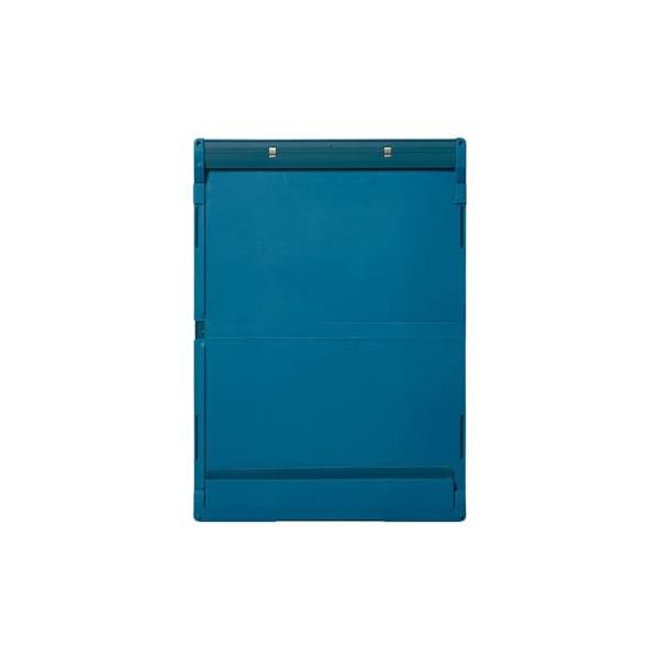 ブルー/-/5785-B・Color:ブルー・パッケージ個数:1・半分に折りたためるクリップボード・【カラー】青・【サイズ】A4短辺とじ 【外形寸法】335(H)×237(W)×13(D)mm・【収納枚数】約15枚(コピー用紙)・【主な材質...