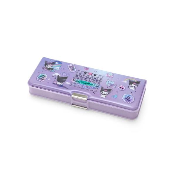 クロミクロミ/-/437468・Color:クロミ・本体サイズ：約幅22×奥行9×高さ3.5cm。主な材料・原料：PVC、ABS樹脂・コンパクトでランドセルにフィット。両面開きタイプ【表面】。鉛筆6本ホルダー（芯先確認可能）。お名前ペンも入...