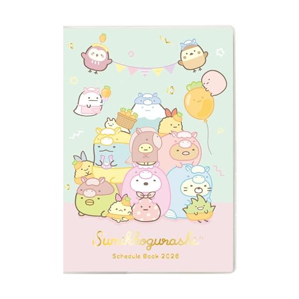 B6ウィークリーME67404すみっコぐらし/-/ME67404・Color:すみっコぐらしStyle:B6ウィークリーME67404・パッケージ個数:1・【シリーズ】2026年版すみっコぐらし手帳ウイークリータイプ・【サイズ】B6サイズ ...