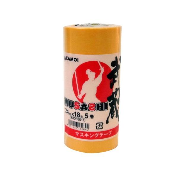 1パックイエロー/幅24mm×5巻/-・Size:幅24mm×5巻Style:1パック・パッケージ個数:1・厚み(mm):0.09・色:イエロー・長さ(m):18・幅(mm):24・手で切断可能