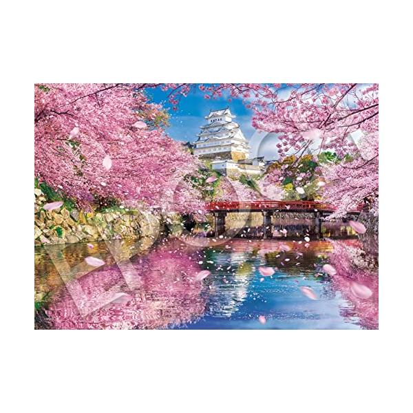 500ピース桜舞う姫路城/38×53cm/05-211S・Color:桜舞う姫路城Style:500ピース・ミスティックビューシリーズの500ピースジグソーパズルです。