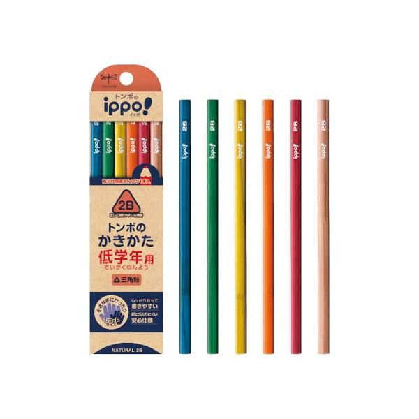 三角軸 ナチュラルナチュラル/2B/MP-SENN04-2B・Color:ナチュラルPatternName:単品・パッケージ個数:1・【低学年用かきかたえんぴつ】低学年のお子様の小さな手にぴったりの長さの鉛筆・【硬度】2B 【鉛筆の長さ】1...