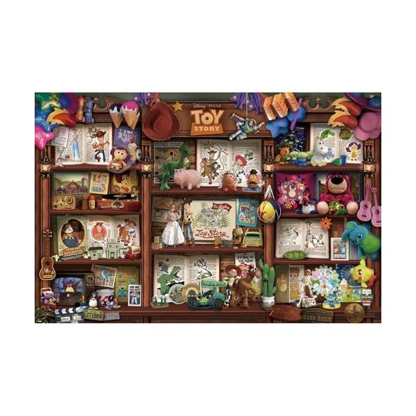 Bookshelf/ Toy Story(ブックシェルフ/トイ・ストーリー)/-/-・Color:Bookshelf/ Toy Story(ブックシェルフ/トイ・ストーリー)・ピース数：1000・完成サイズ：50×75cm　対応パネルナンバ...