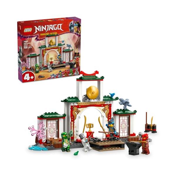 ニンジャ スピン術道場マルチカラー/(約)高さ 17cm ｘ 幅 32cm ｘ 奥行 12cm/71831・Style:ニンジャ スピン術道場・パッケージ個数:1・組み立てスキルが上達 ? ニンジャの物語を楽しみながら、組み立てスキルを伸ば...