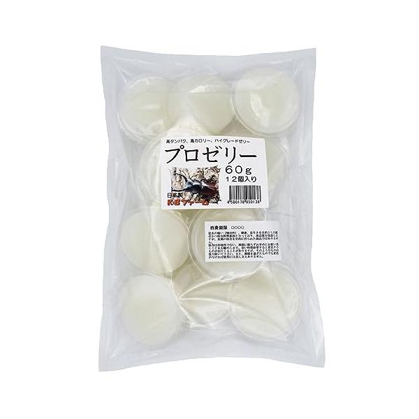 -/60グラム (x 12)/-・高たんぱく昆虫用ゼリー・クワガタムシ・カブトムシのブリード、一般飼育に・本体重量：0.82kg・フレーバー: バナナ・原産国：日本