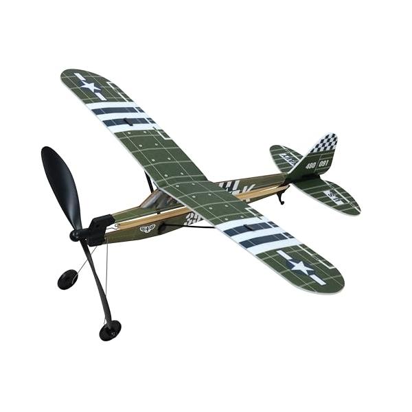 アビエイター(パイパーJ-3カブ)グリーン/製品サイズ:(約)全長/35cm、全幅/39.2cm/U-14784・Style:アビエイター(パイパーJ-3カブ)・製品サイズ:(約)全長/35cm、全幅/39.2cm・製品重量:(約)112g...