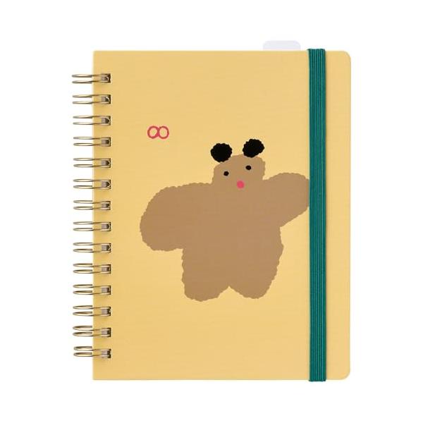 ヌイグルミヌイグルミ/パスポートサイズ/HN-PR03・Size:パスポートサイズStyle:ヌイグルミ・パッケージ個数:1・手帳とノートの「いいとこどり」手帳のような罫線で、ノートのように日付はブランク。書きたい時に書きたい分だけ。自分の...