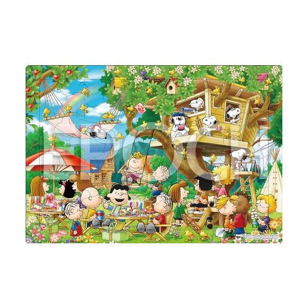 75ピース ツリーハウス/-/25-300・Color:75ピース ツリーハウス・ピース数：75・対象年齢：5才以上・人気のスヌーピーたちが、75ピースのパズルになりました。・（C) 2024 Peanuts Worldwide LLC